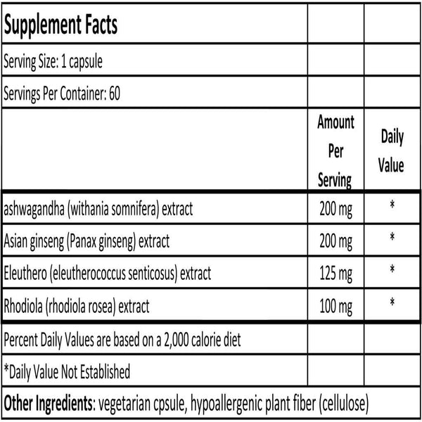 Energy Xtra by Pure Encapsulations | Adaptogen Blend Supplement - The ...