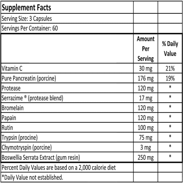 Systemic Enzyme Complex by Pure Encapsulations - The Natural Athletes ...